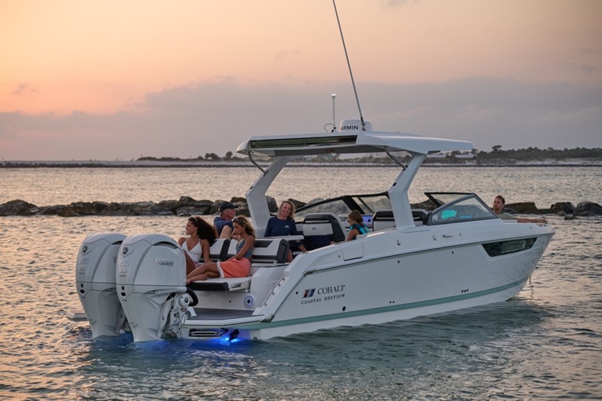 Introducing the new Cobalt Model R31 OB Outboard Luxury Runabout, the ...
